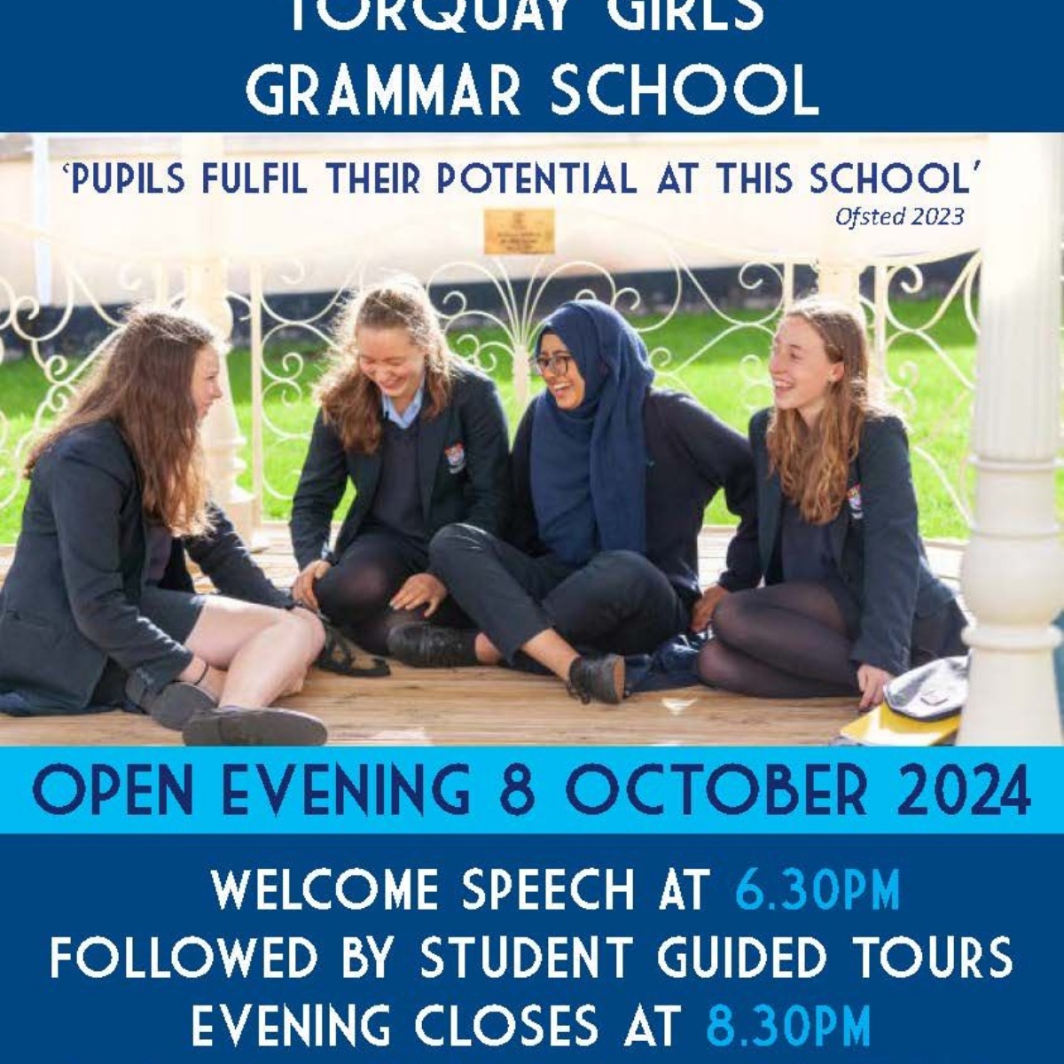 Torquay Girls Grammar School - Open Evening 8 October 2024